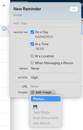 I built a tiny app to create a reminder from just a screenshot : r/apple